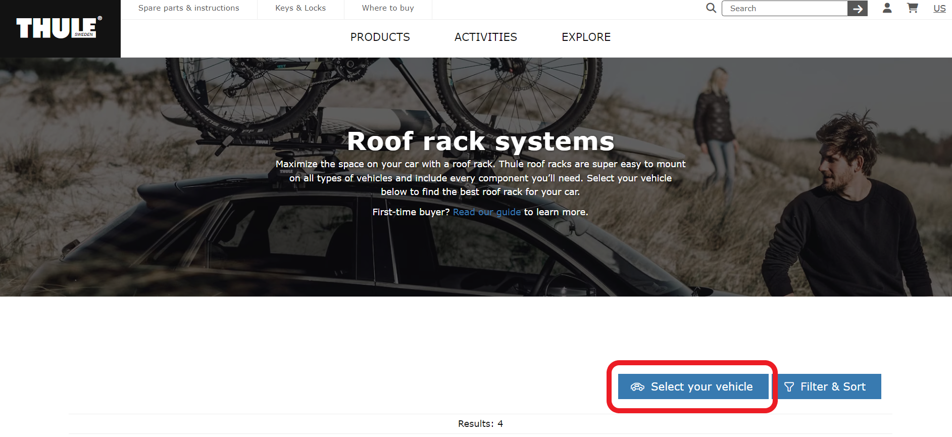 Can Thule products be attached to my vehicle?