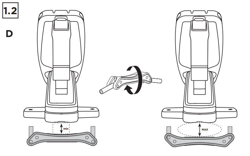 How do I adjust the FlipFit mounting hardware on my kayak carrier?